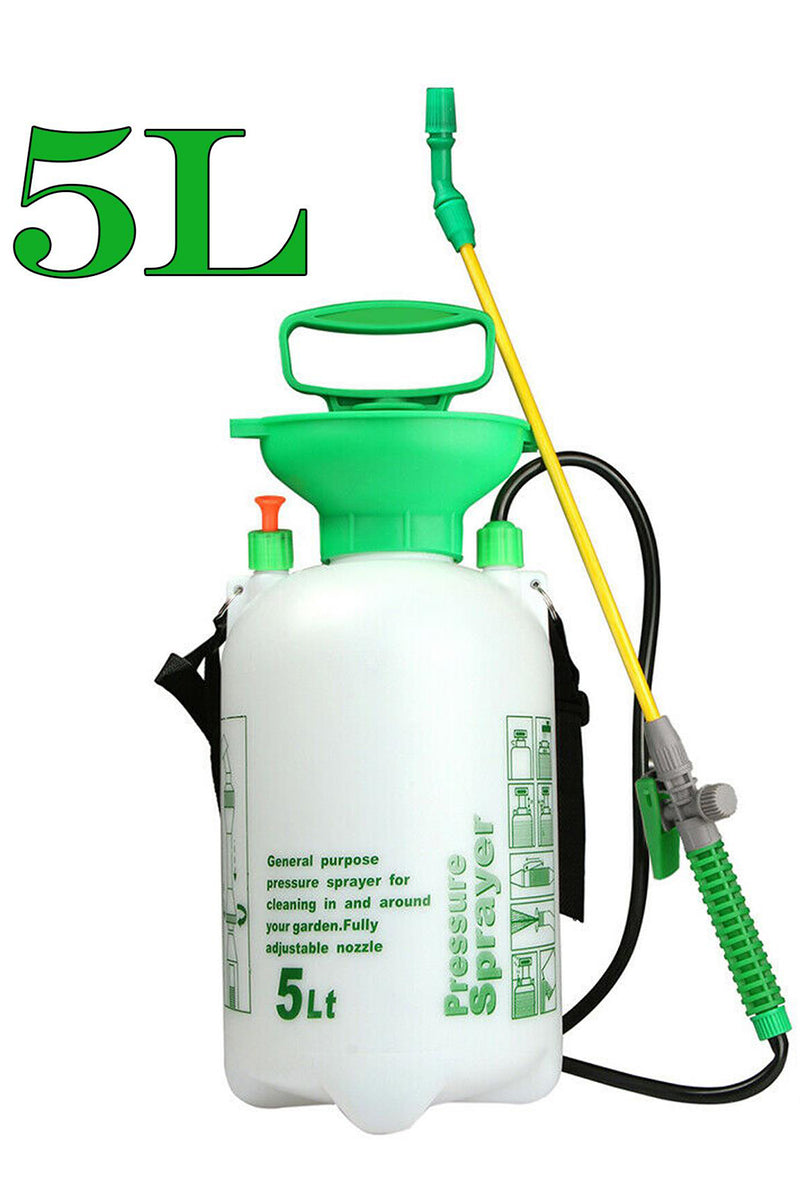 Manual Garden Hand Pressure Sprayer - 2/5/8L – 5poundstuff