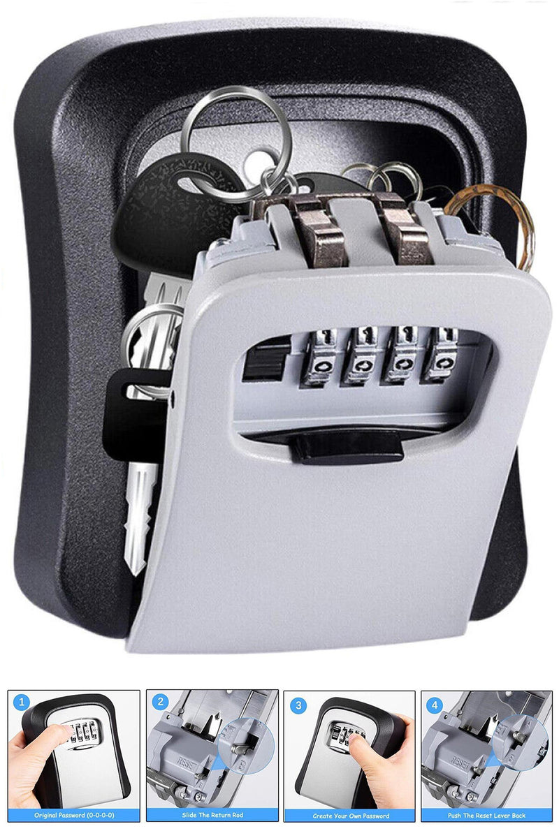 Wall Mounted Key 4 Digit Security Code – 5poundstuff