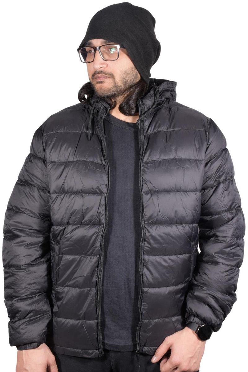 Mens Hooded Winter Bomber Jacket – 5poundstuff