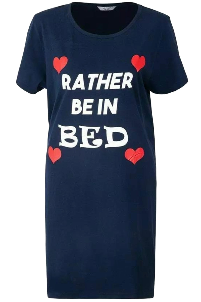 3 Pack Womens Short Sleeve Cotton Night Shirts – 5poundstuff