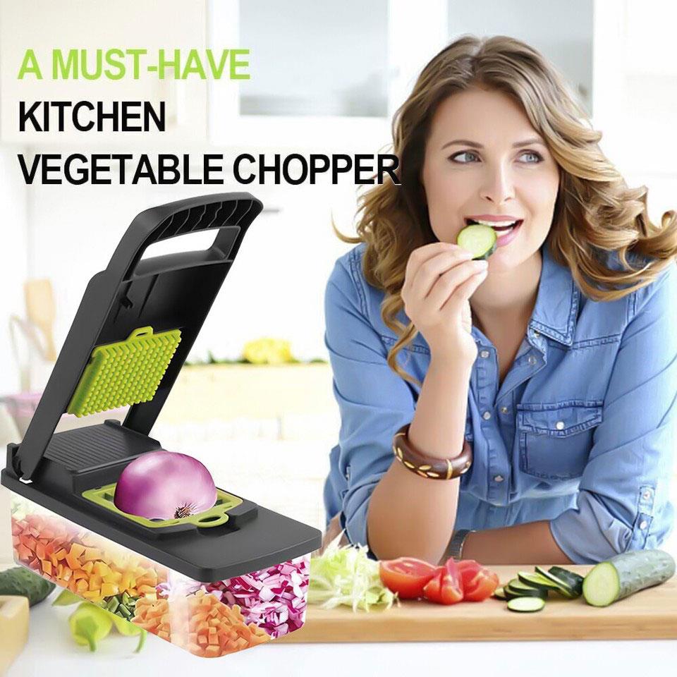 12 in 1 Vegetable Chopper & Slicer Set – 5poundstuff
