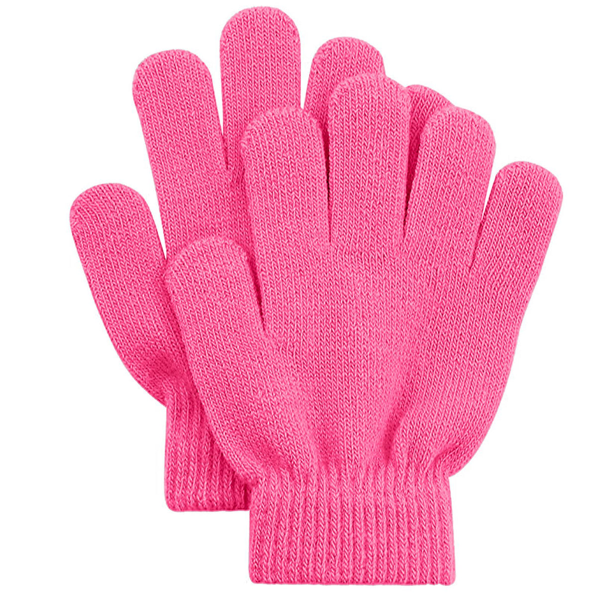 Kids 6 Pack Assorted Colour Gloves – 5poundstuff