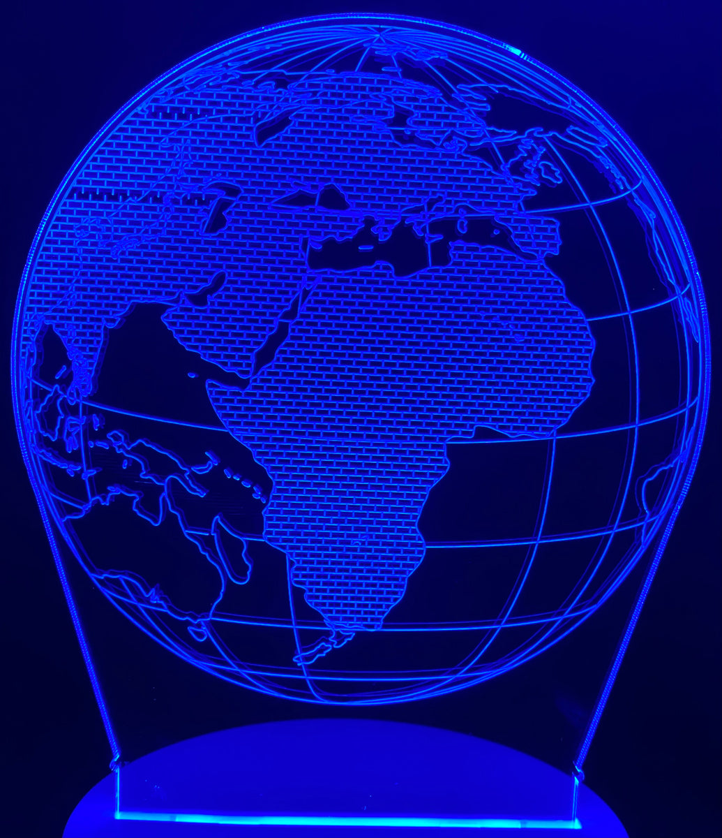 3D Illusion Night Lamp Globe – 5poundstuff