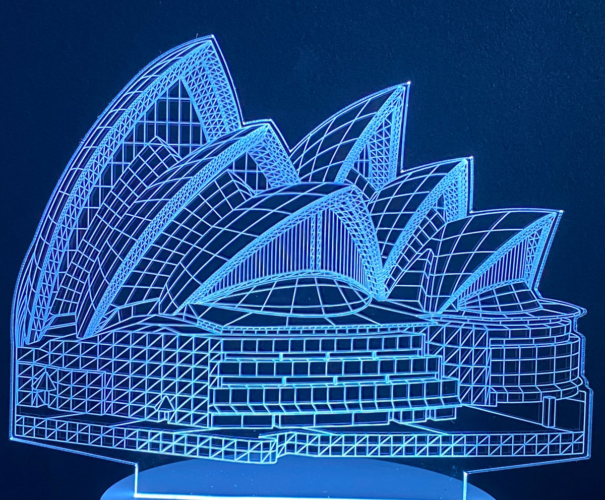 3D Illusion Night Lamp Opera House – 5poundstuff